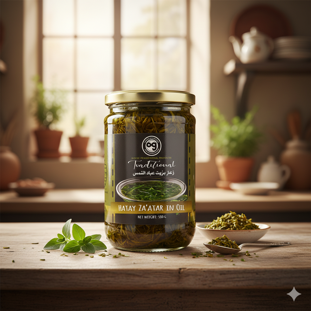Hatay Za'atar in Oil 580g - Orontes Grocery